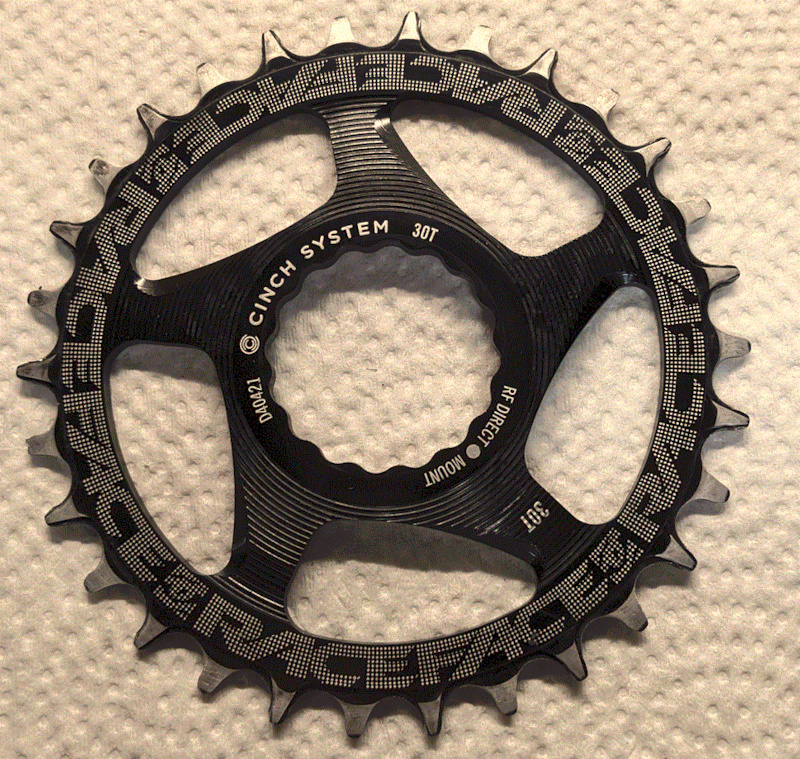 Race Face Direct Mount Cinch 30T Black For Sale