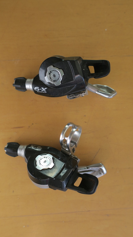 2004 Sram X9 Nine speed shifters pair For Sale