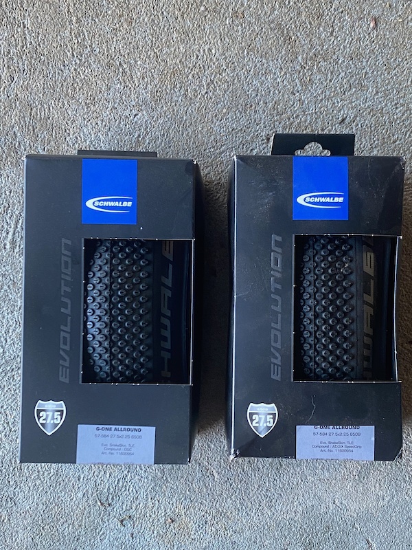 2020 Schwalbe G One Allround SnakeSkin TLE Evo 27 5 X 2 25 For Sale