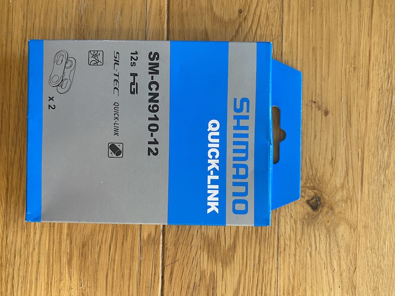 2022 Shimano 12 speed Quick link pack of 2 For Sale