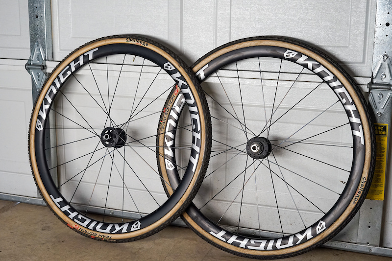 2018 CX Carbon Tubular Wheels. Chris King/ Knight For Sale