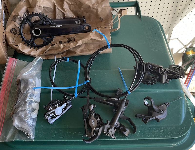 2022 SHIMANO XT 12 speed group For Sale