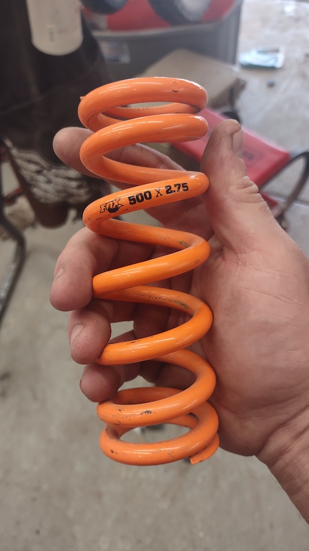 Fox SLS Spring 500 2.75 Session For Sale