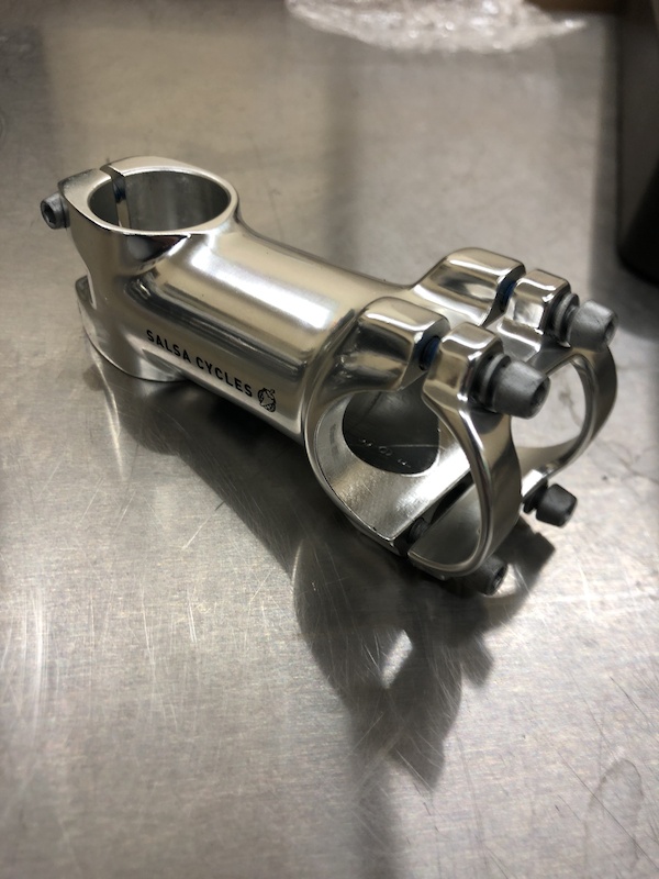 Salsa Guide 80mm Stem Silver For Sale