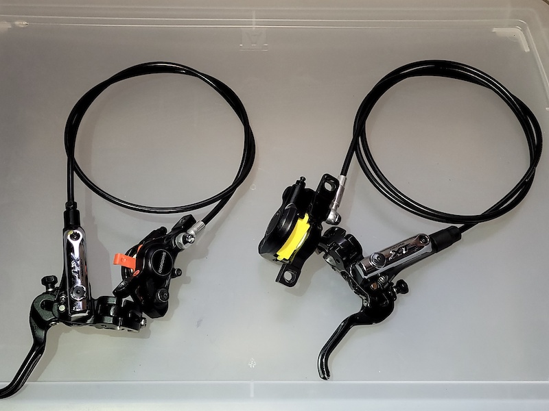 Shimano xt brake set For Sale