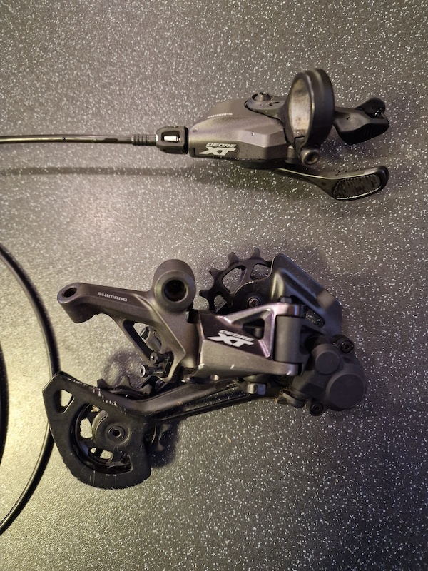 2022 Shimano XT Rear Derailleur 12 Speed + Shifter For Sale