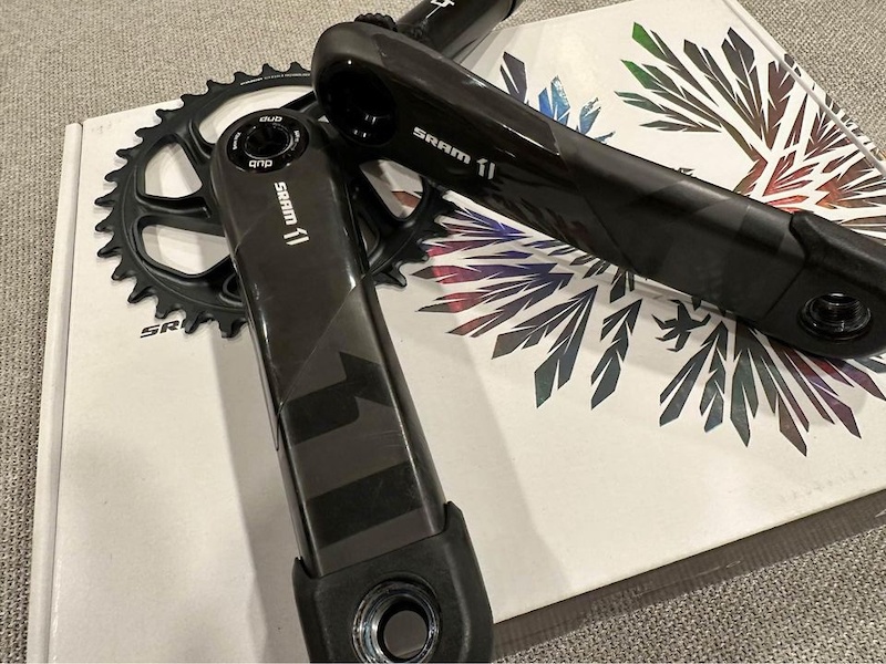 2020 SRAM X1 Carbon Crankset - 170mm, 34t For Sale