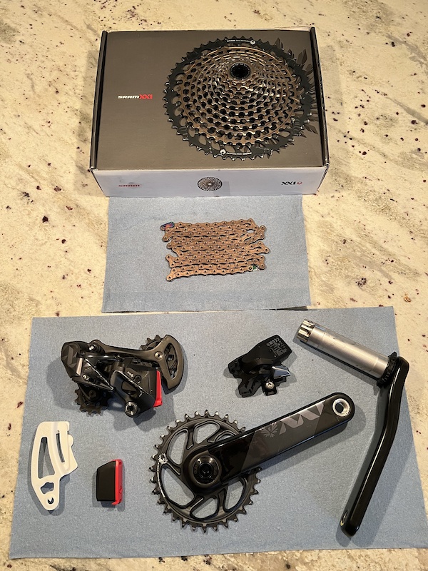 2022 Sram AXS XX1 Eagle 10-52 Copper SL Groupset For Sale