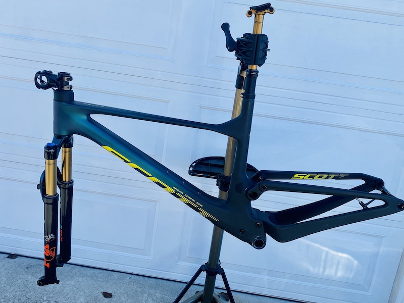 2022 SCOTT Spark RC World Cup EVO Frameset Fox Suspensions For Sale