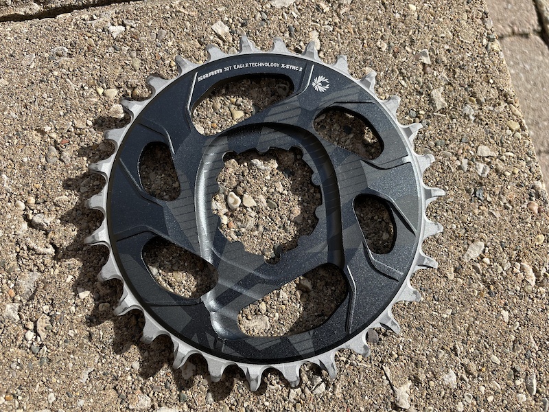 2022 SRAM X-Sync2 GX Eagle Lunar 30T -4mm Chainring For Sale