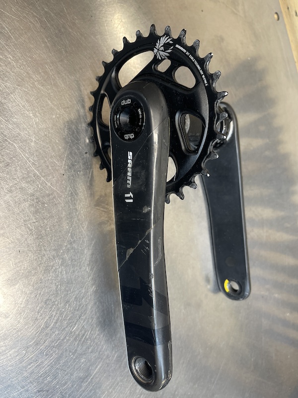 SRAM X1 Carbon 175mm Crankset/Dub BB For Sale