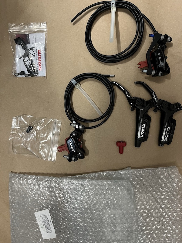 SRAM Guide RE Front & Rear brake calliper set For Sale