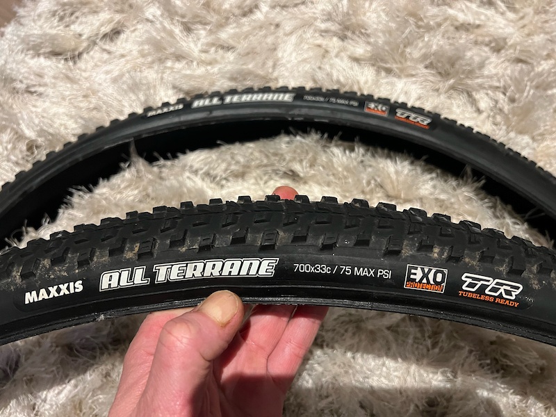 2022 Maxxis All Terrane tyres x 2 700x33. For Sale