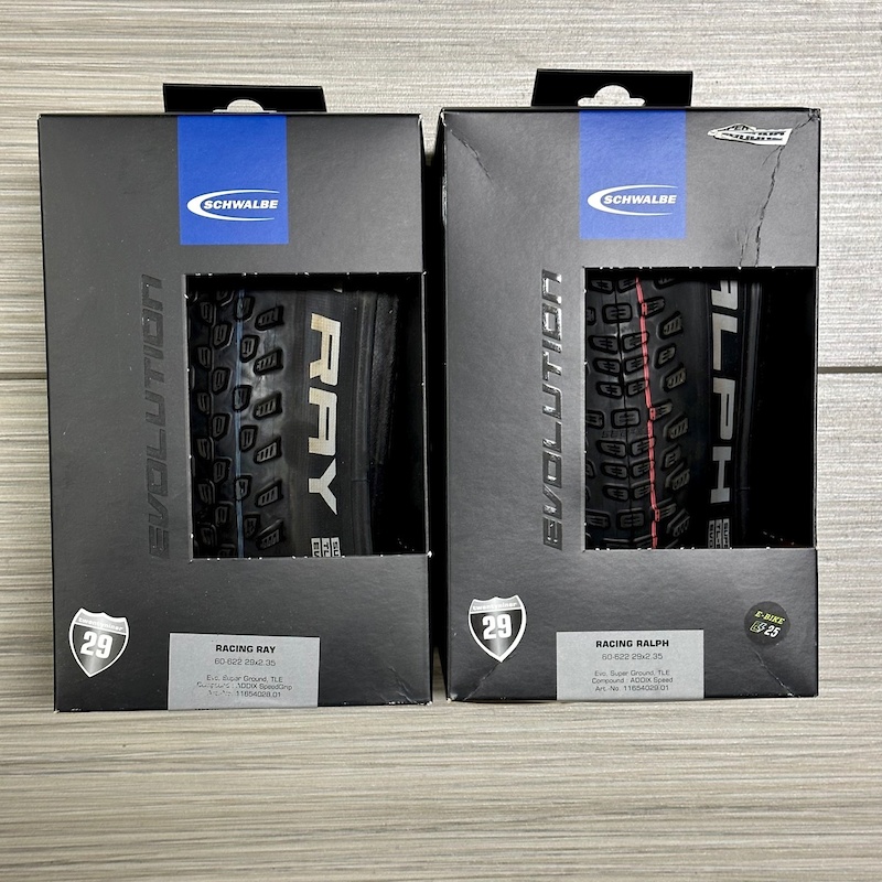 2022 Schwalbe 29x2.35 Racing Ray & Racing Ralph (new) For Sale