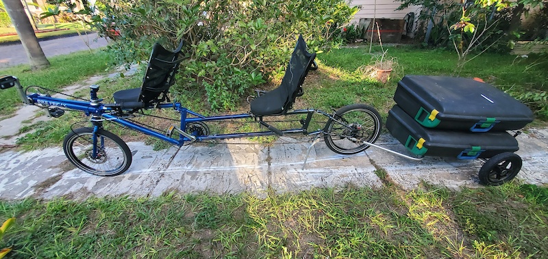 Bike Friday tandem travel bike with ROHLOFF! For Sale