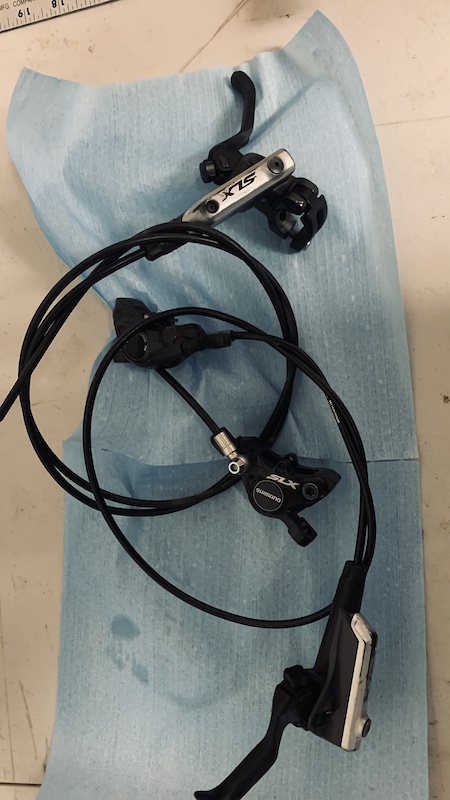 2017 Shimano SLX 2 piston brakes For Sale