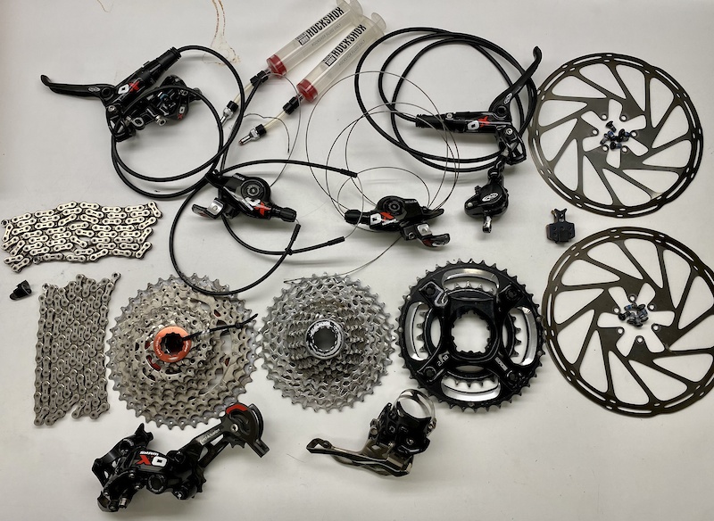 Sram X0 2x10 Plus X0 Brake Set For Sale