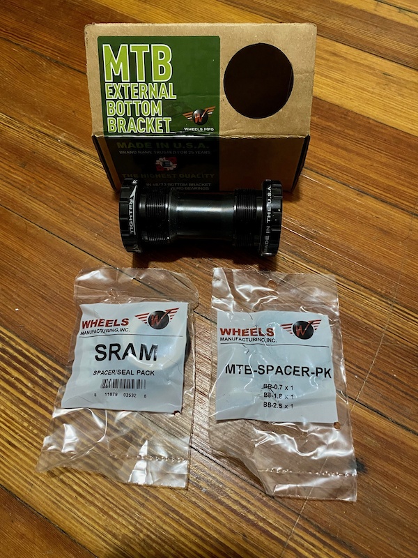 2022 Wheel Mfg BB - Sram Truvativ GXP (NEW) For Sale