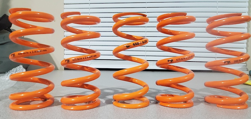 2021 FOX SLS 2.4"/ 61mm Springs 400, 425, 450, 475, 500 For Sale
