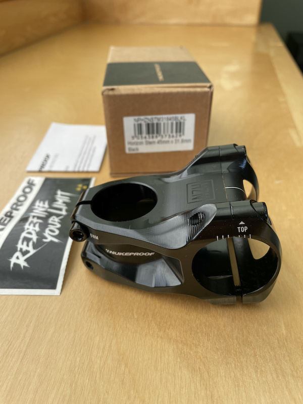 2022 Nukeproof Horizon Stem 45mm X 31.8mm, 5mm rise For Sale