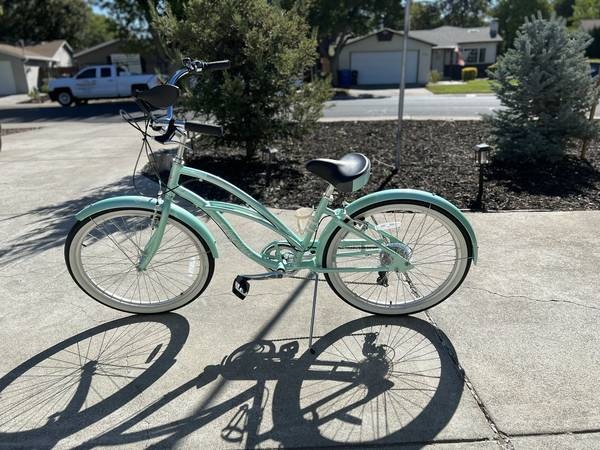 2021 Stock Electra Cruiser - Lux 7D Step-Thru (Sea Green) For Sale