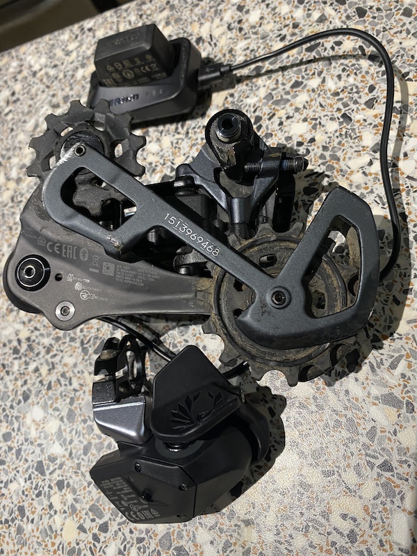2021 SRAM XX1 AXS Derailleur, Shifter & Battery For Sale
