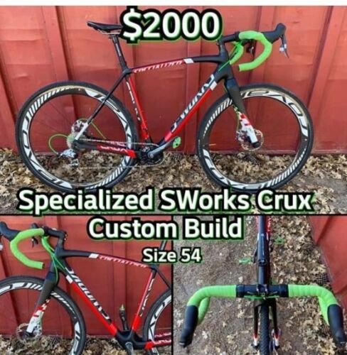 2016 Specialized SWorks Crux Size 54 Cyclocross For Sale