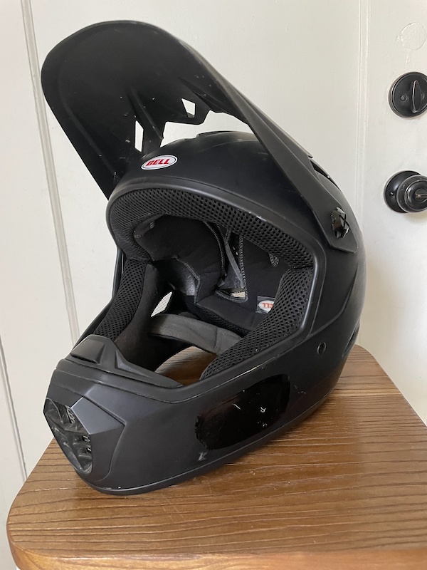2008 Bell Drop Full Face Medium Matte Black For Sale