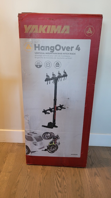2022 Yakima HangOver 4 Bike Rack 2" Hitch For Sale