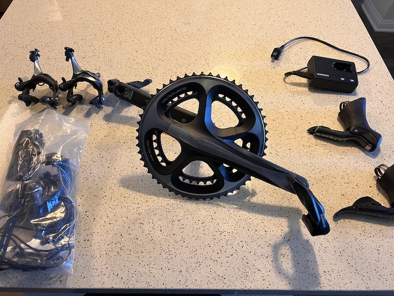 Ultegra Di2 10 Speed Groupset w/ Dura-Ace Upgrades For Sale