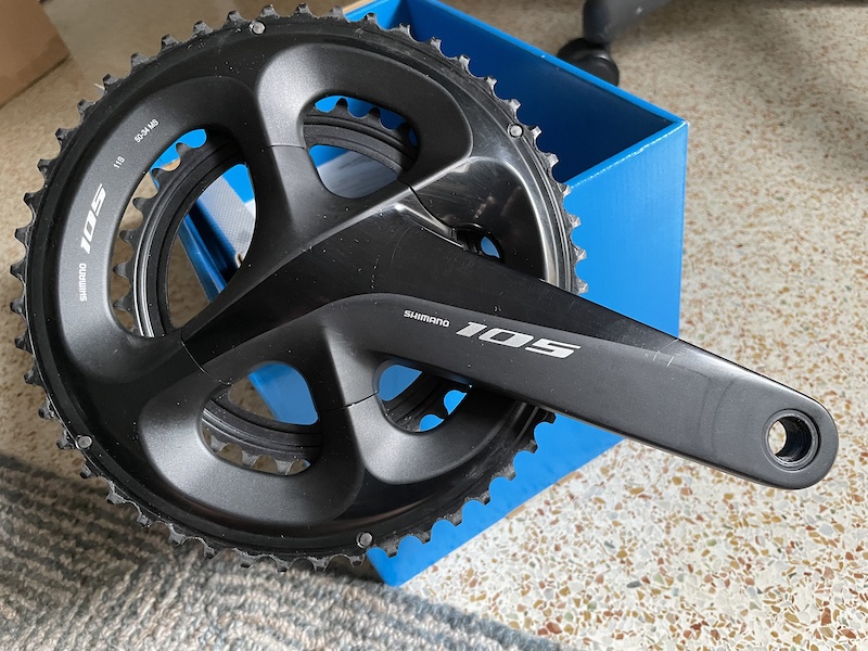 Shimano 105 R8000 2x11 crankset 172.5 50/34T For Sale
