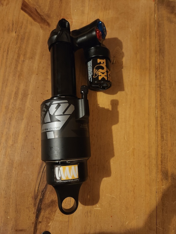 Fox Float X2 Rider Weight Chart Fox Float X2 Factory Rear Sh