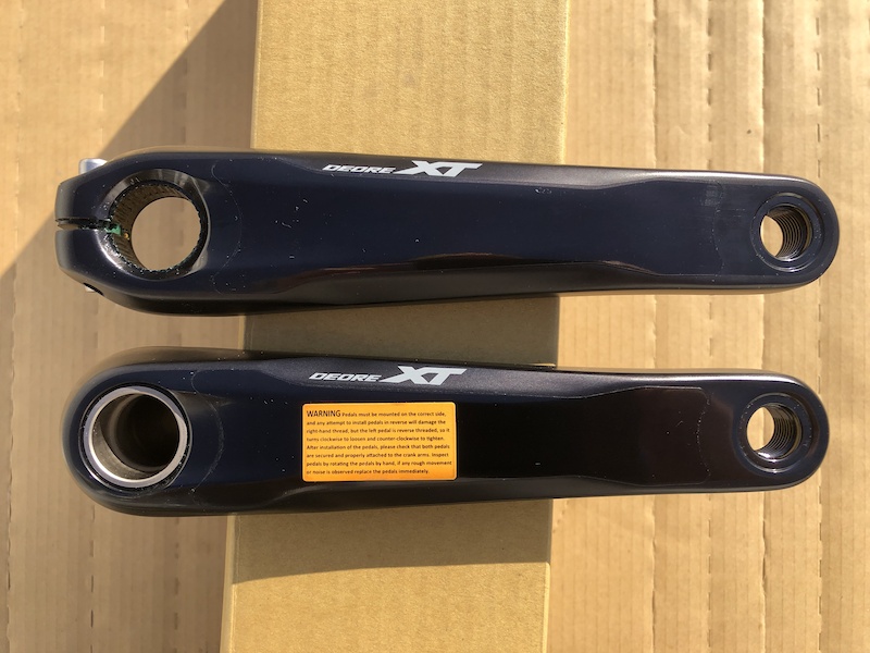 2022 Shimano Deore XT crankset, 170mm, Boost For Sale