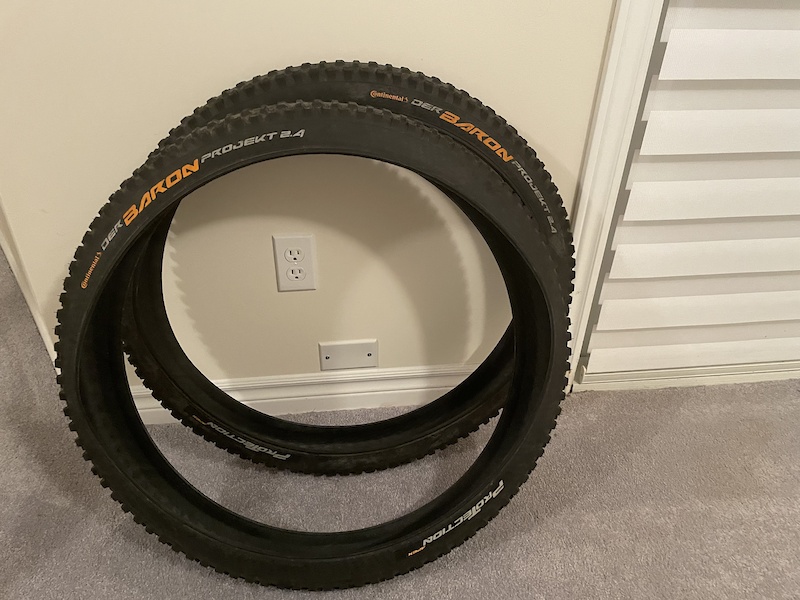 2022 Pair Continental Der Baron 29x2.4 Tire Like New For Sale