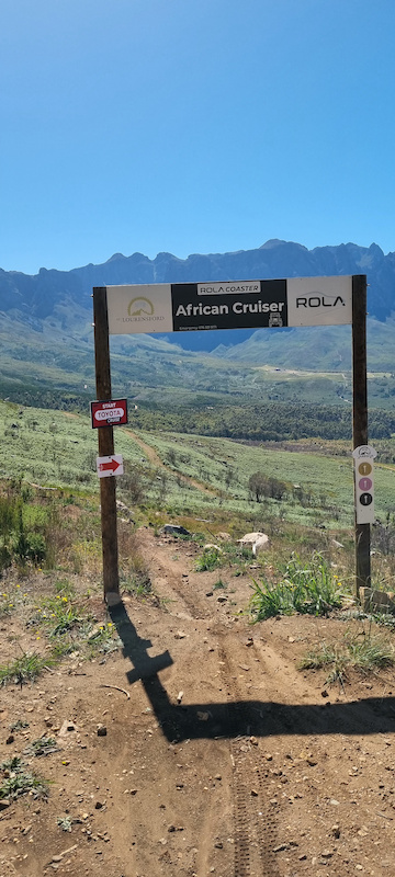 Rola Coaster - African Cruiser Mountain Biking Trail - Somerset West