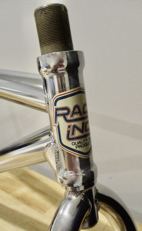 nos race inc looptail chromoly bmx frame fork RM 2 For Sale