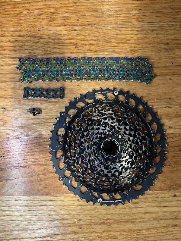 2022 SRAM X01 EAGLE CASSETTE / XX1 CHAIN 10-52 For Sale