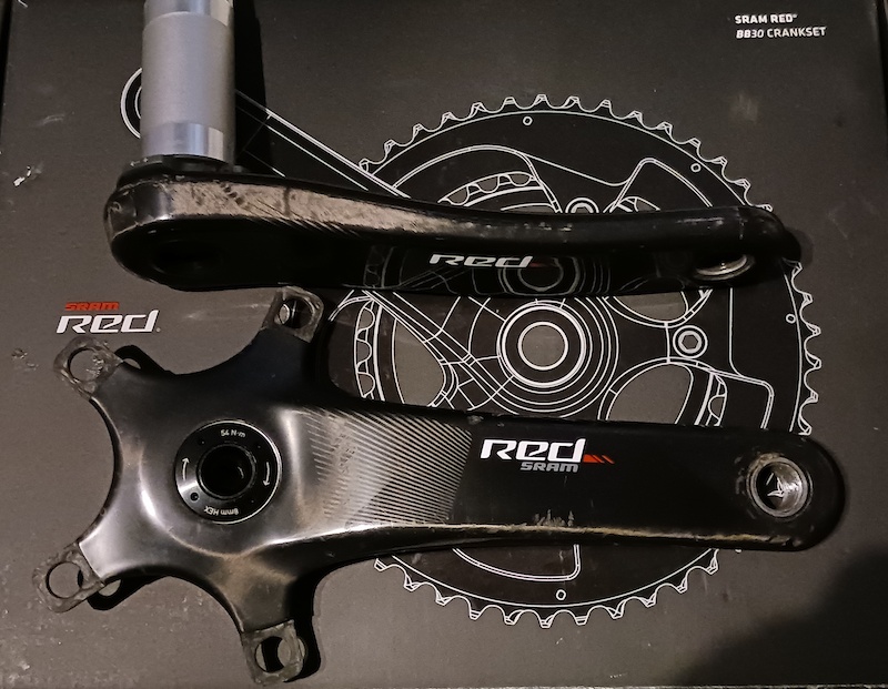 Sram Red crankset 165mm For Sale
