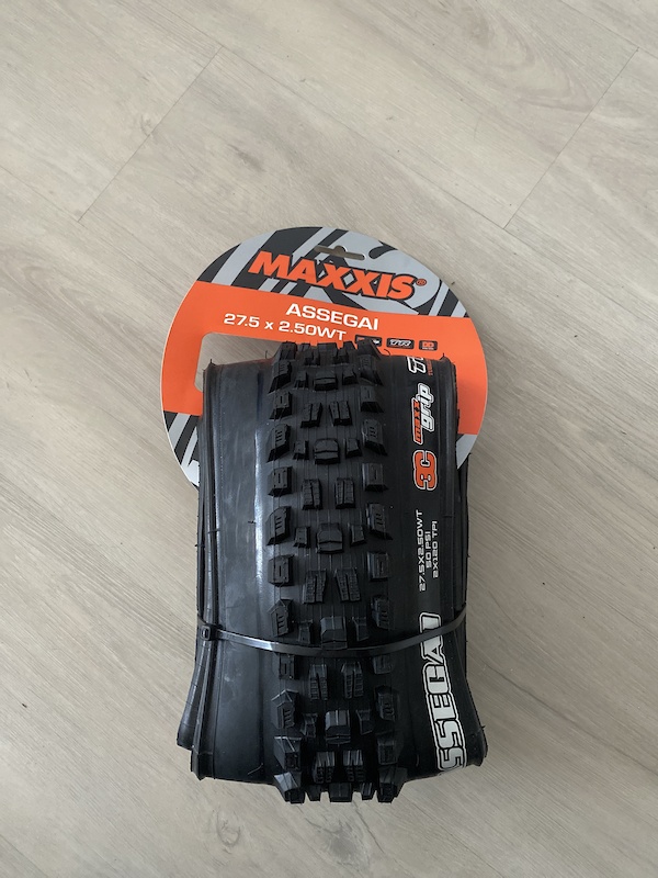2022 Maxxis Assegai 27.5 x 2.5WT Maxx Grip Double Down For Sale