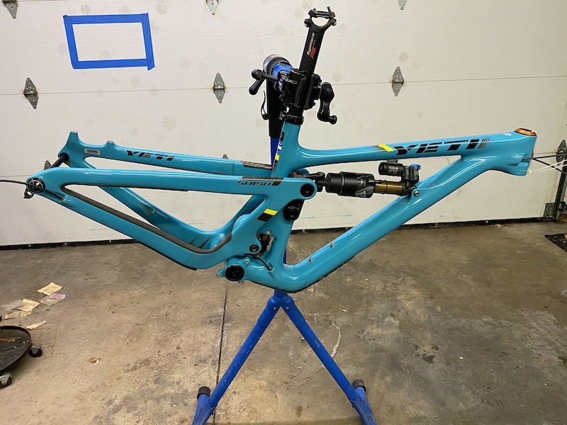 2019 Yeti SB150 Turq Frame and Fox Factory 36 Fork For Sale
