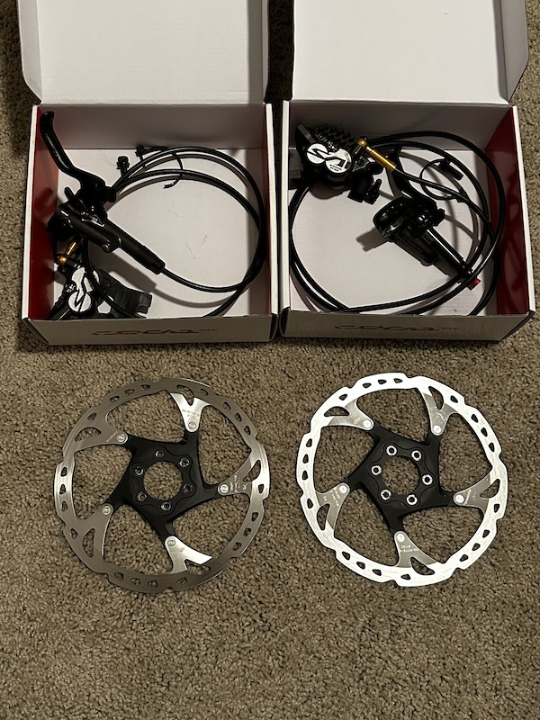 2021 Shimano Saint BR-M820 Brakes and 180mm Rotors For Sale
