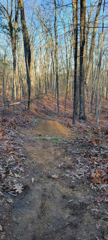 Ground On Down Mountain Biking Trail - Exeter, NH