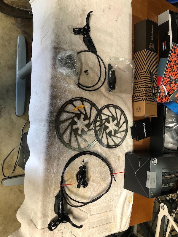 2022 SRAM CODE RSC BRAKE SET AND ROTORS(NEW) For Sale