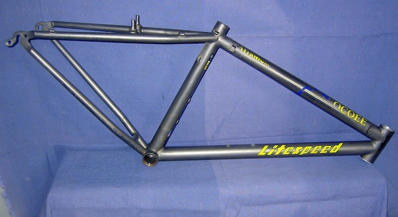 Litespeed Ocoee Small Titanium Mountain Bike Frame For Sale