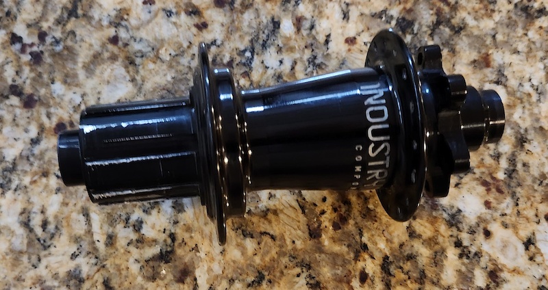 Black I-9 Torch rear hub, HG, 148x12 Boost, 6-bolt For Sale