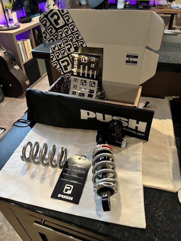 2021 *NEW* PUSH Industries ElevenSix Shock + extra spring For Sale