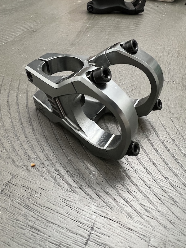 2020 Anvl Swage stem. 40mm. 35 clamp. 5mm rise. Silver. For Sale