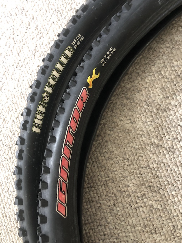 2010 Maxxis ignitor and high roller 26 For Sale