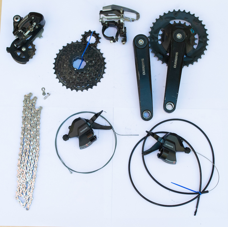 2020 2x8s Shimano Altus Groupset For Sale