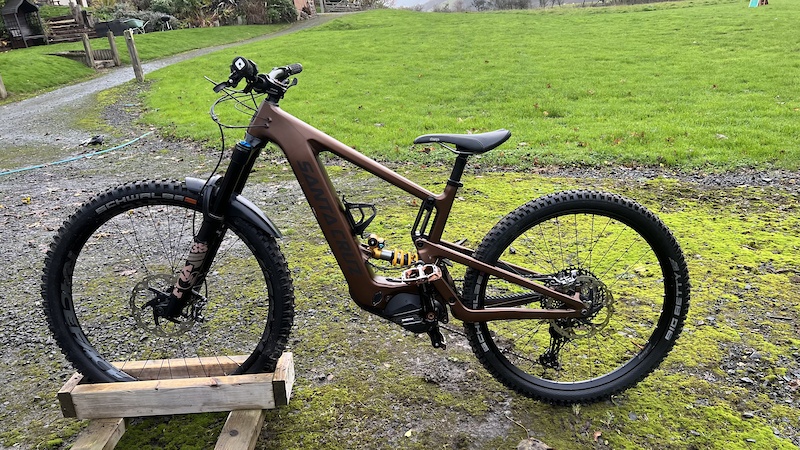 2021 Santa Cruz Bullit with brand new motor Medium Copper For Sale